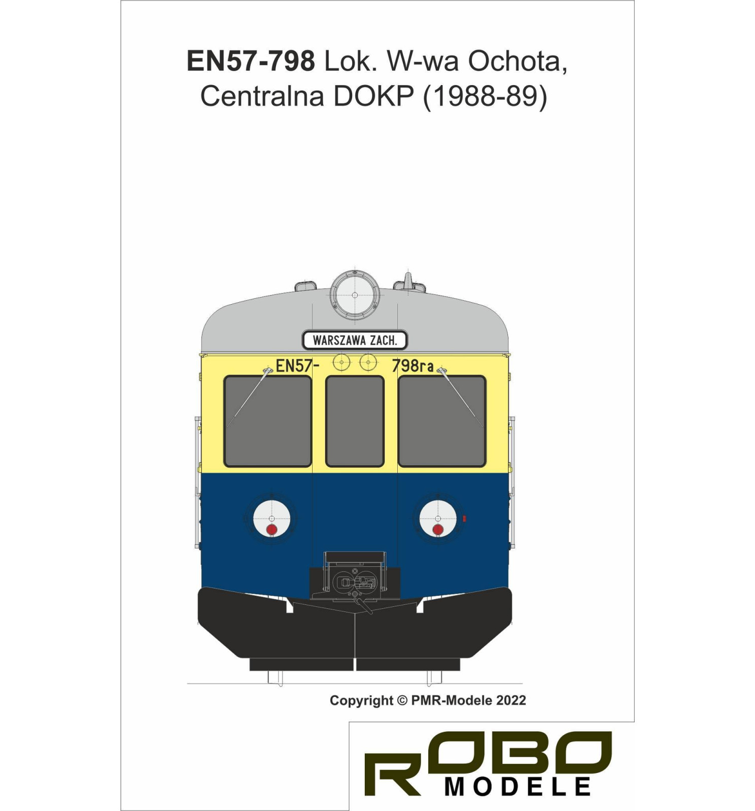 Robo 400310 - Elektryczny Zespół Trakcyjny EN57-798 PKP st. Warszawa, ep. Ivc