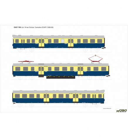 Robo 400310 - Elektryczny Zespół Trakcyjny EN57-798 PKP st. Warszawa, ep. Ivc